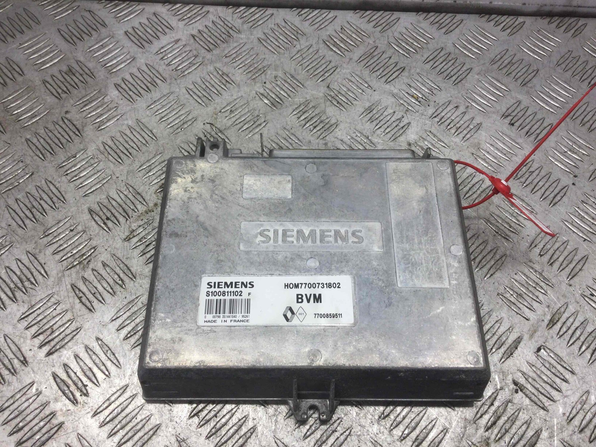 Б/У Блок управления двигателем Renault 19 1 поколение (1988-1992) 1995 г.