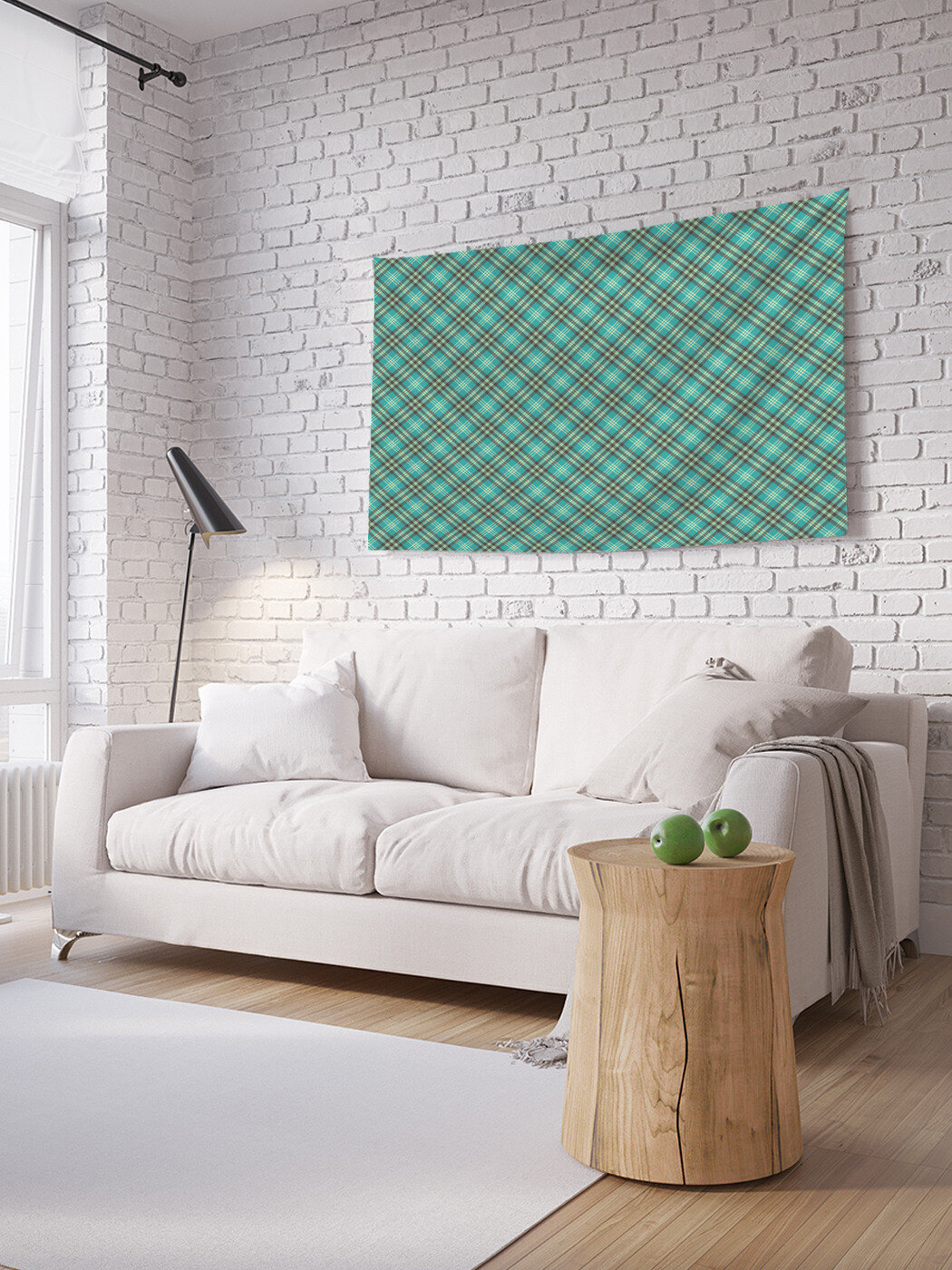 Фотопанно на стену горизонтальный постер 150х200 "Клетка ретро", JoyArty