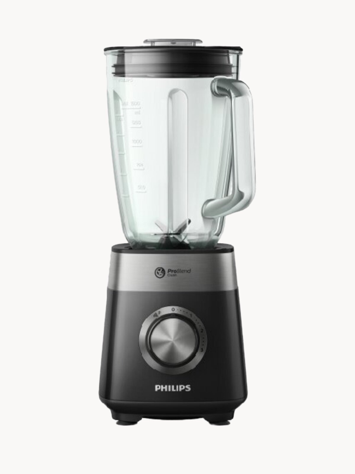 Стационарный блендер Philips HR2228, серый/черный