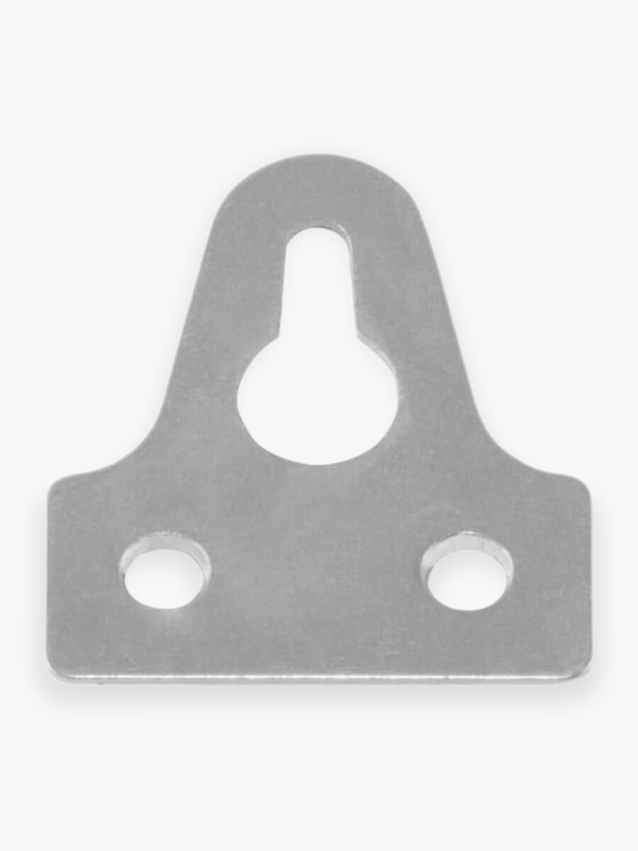 Навес мебельный с горизонтальным креплением к крышке корпуса, 38х34 мм, 4 шт.