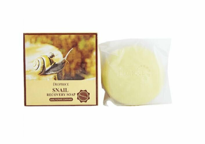 Deoproce Мыло туалетное твердое Snail