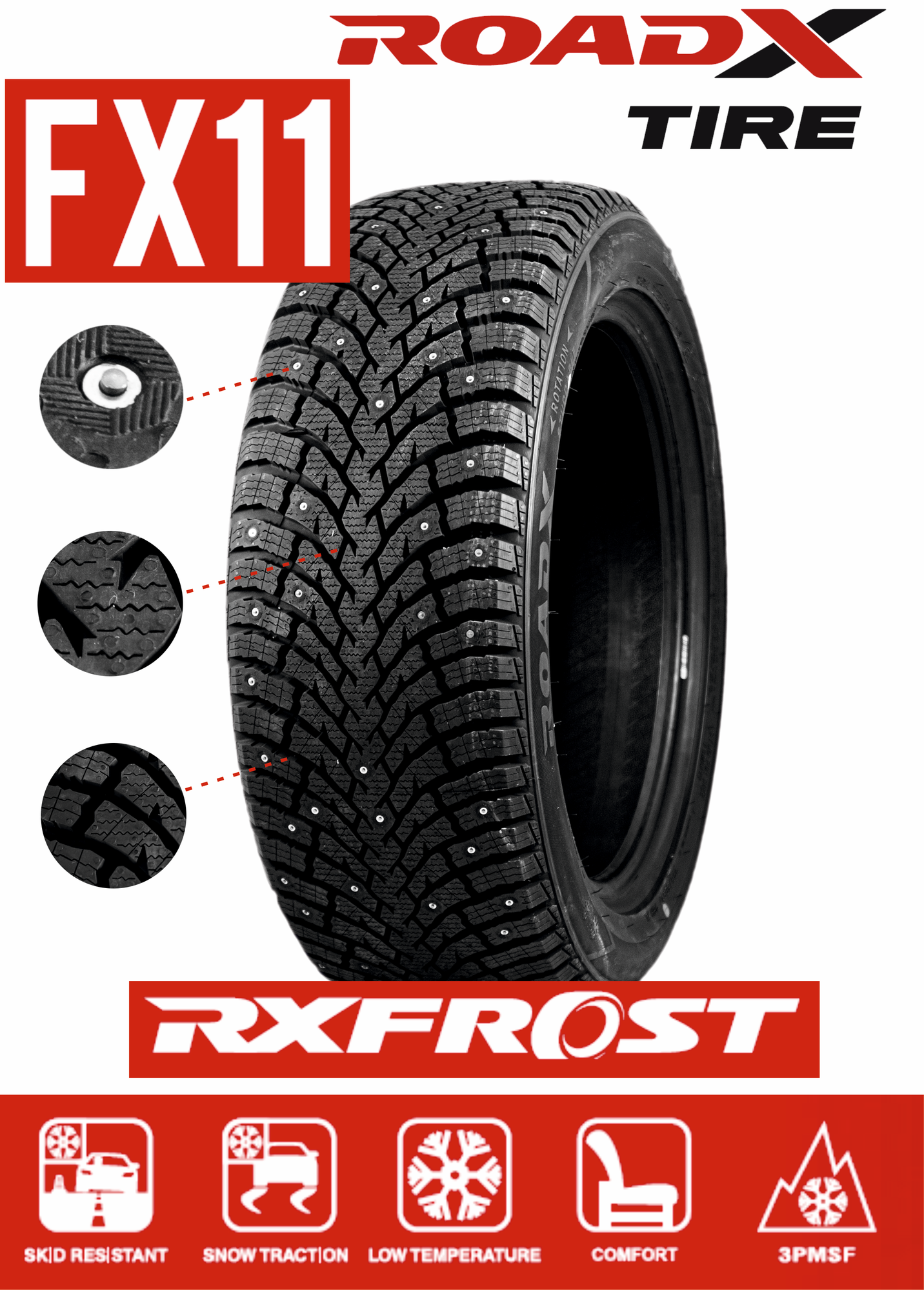 Авто шина ROADX RXFrost FX11 195/65R15 91T