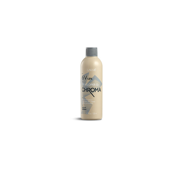 Стабилизированный крем-окислитель Chroma Developer 6v (1,8%), Lakme, 120 мл.