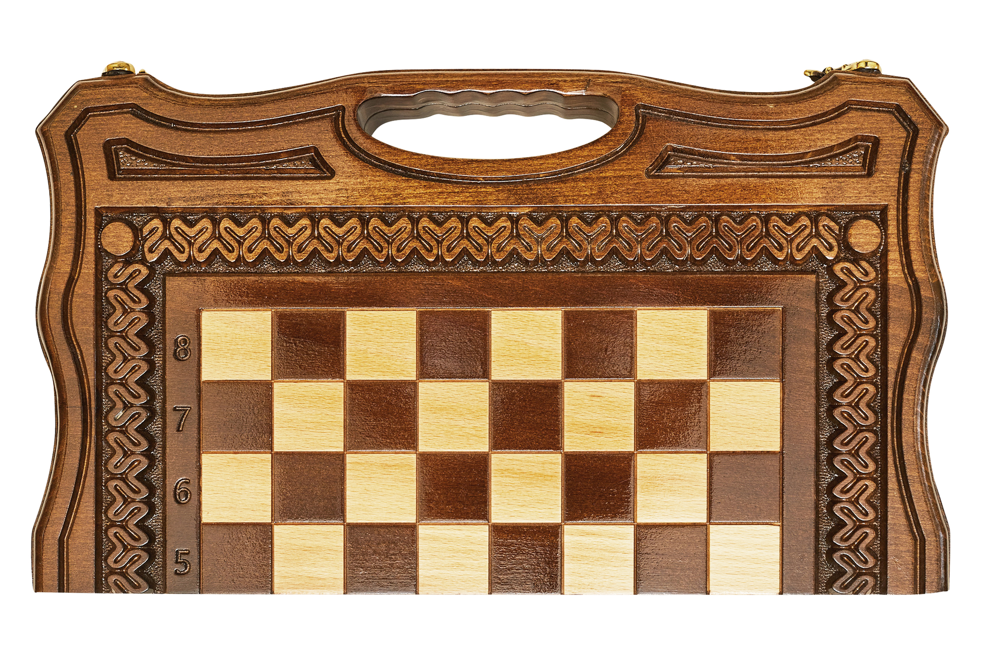 Резные шахматы и нарды Валенсия