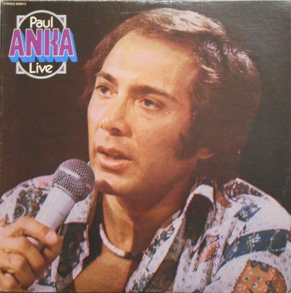 Paul Anka 'Paul Anka Live' LP/1975/Pop/Germany/Nm
