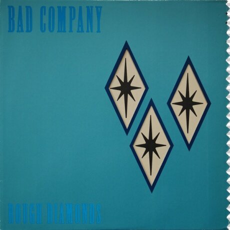 Старый винил, Swan Song, BAD COMPANY - Rough Diamonds (LP , Used)