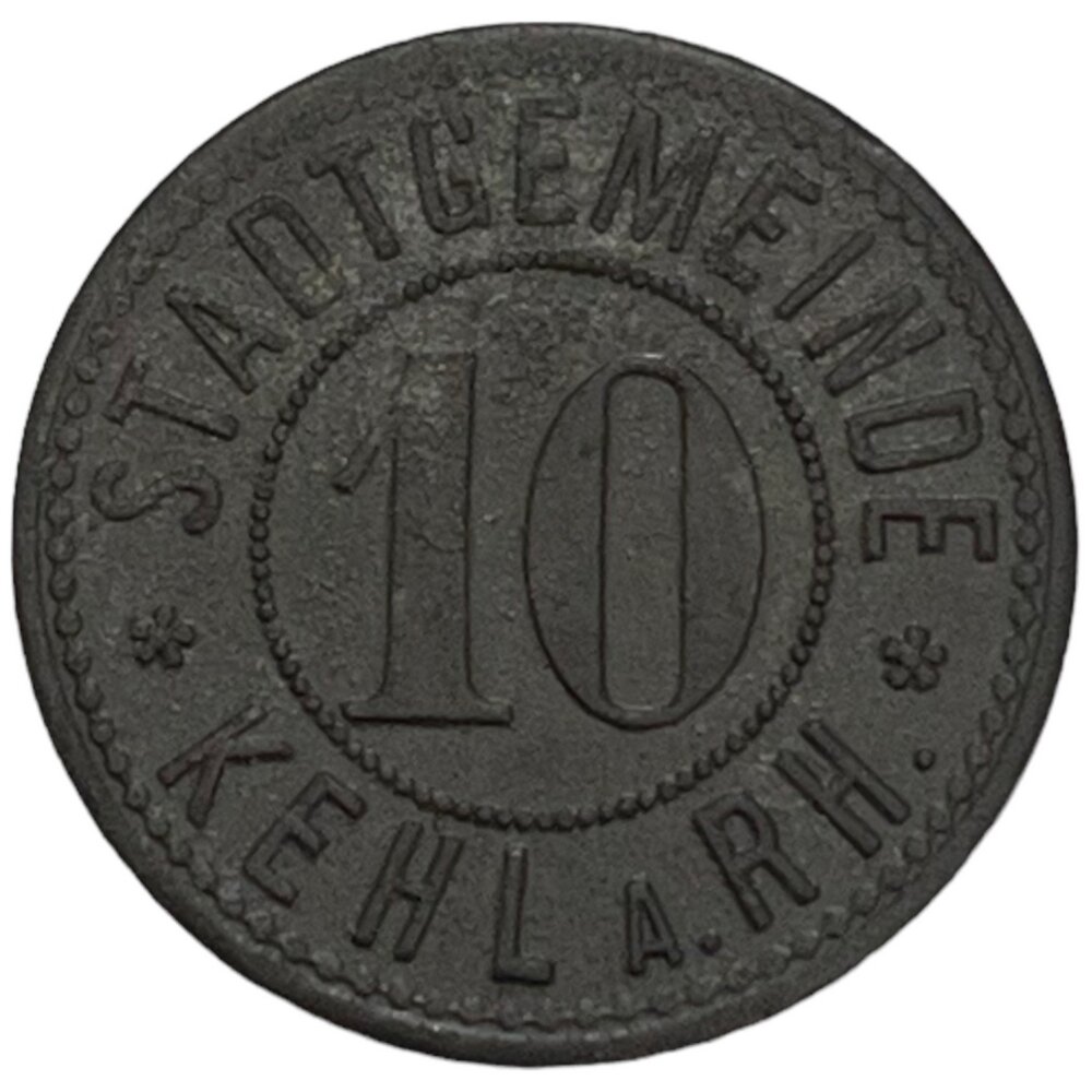 Германия, Кель 10 пфеннигов 1914-1924 гг.
