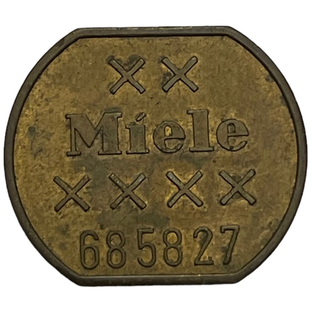 ФРГ (Германия), Гютерсло токен прачечной Miele 1949-1990 гг. (XXXX 685827)
