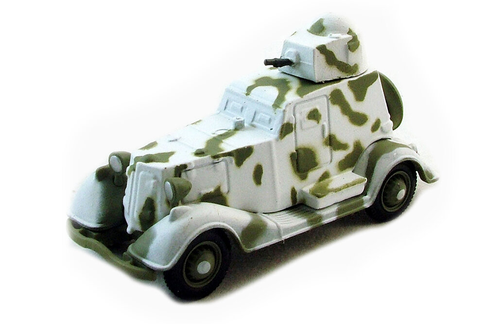 Модель коллекционная DEAGOSTINI Бронетравтомобиль БА-20 (журнал русские танки #46)