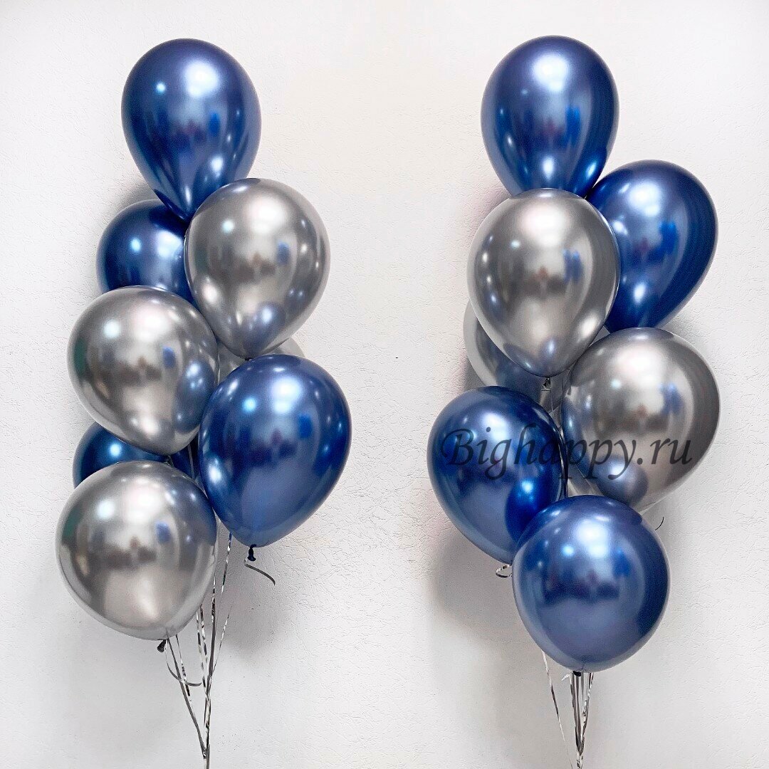 Два фонтана из воздушных шаров