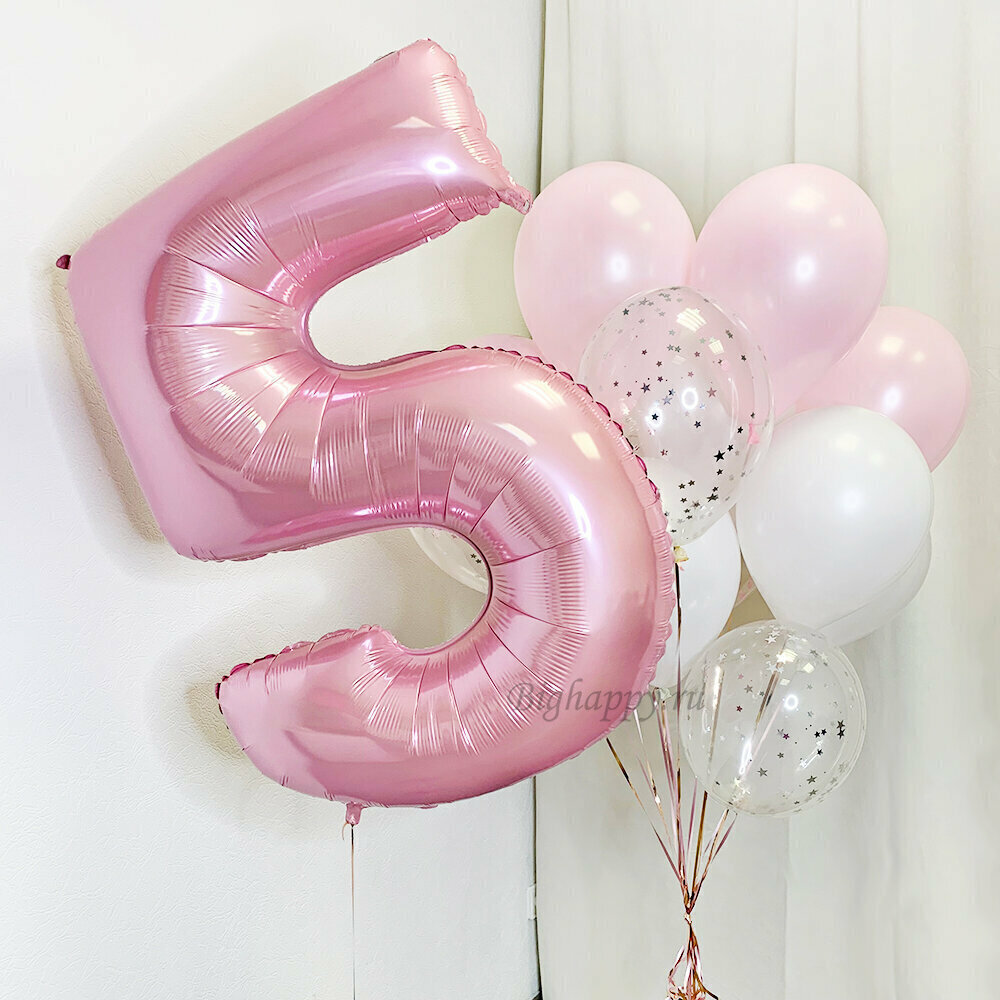 Композиция из шаров "Для маленькой принцессы"