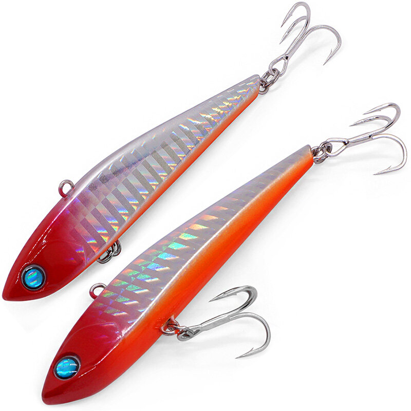 Воблер виб Kosadaka Mini Slight 75S, тонущ, 75мм, 15г, цв. HRHO