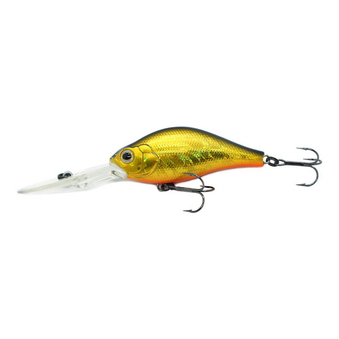 Воблер Kosadaka TROL CRANK 65F плав, 65мм, 14.3г, 2-4м цвет HGBL