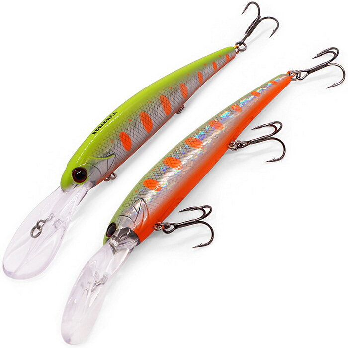 Воблер Kosadaka Bandit Deep XL 120F, плав, 120мм, 21г, 5-8м, цв. TX