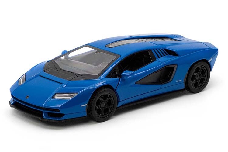 Kinsmart. Модель "Lamborghini Countach LPI 800-4" 1:38 (синяя) инерц.