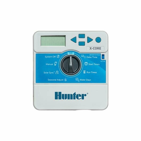Контроллер, пульт управления HUNTER X-CORE XC-401i (4 зоны) внутренний