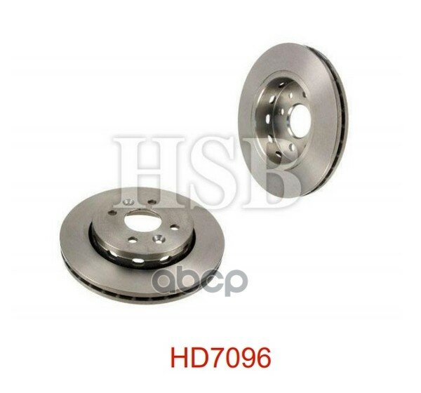 Диск тормозной передний KIA SEPHIA/SHUMA 1.6/1.8 01-04 HSB арт. HD7096