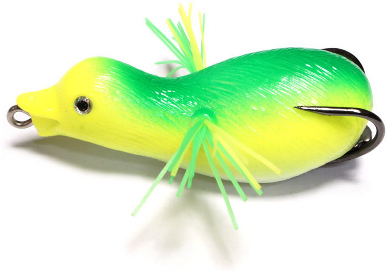 Приманка-незацепл. Kosadaka мягк. оснащ. плав. Утенок-глайдер имит. крыльев LD1 70mm, 15g, цвет 04