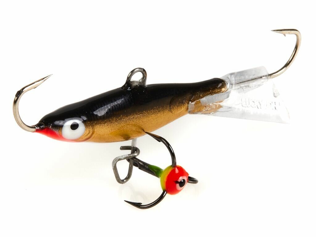 Балансир для рыбалки, Lucky John VIKING-6 + тр 60мм # 10H, 60 мм, 17.0 г, # 10H