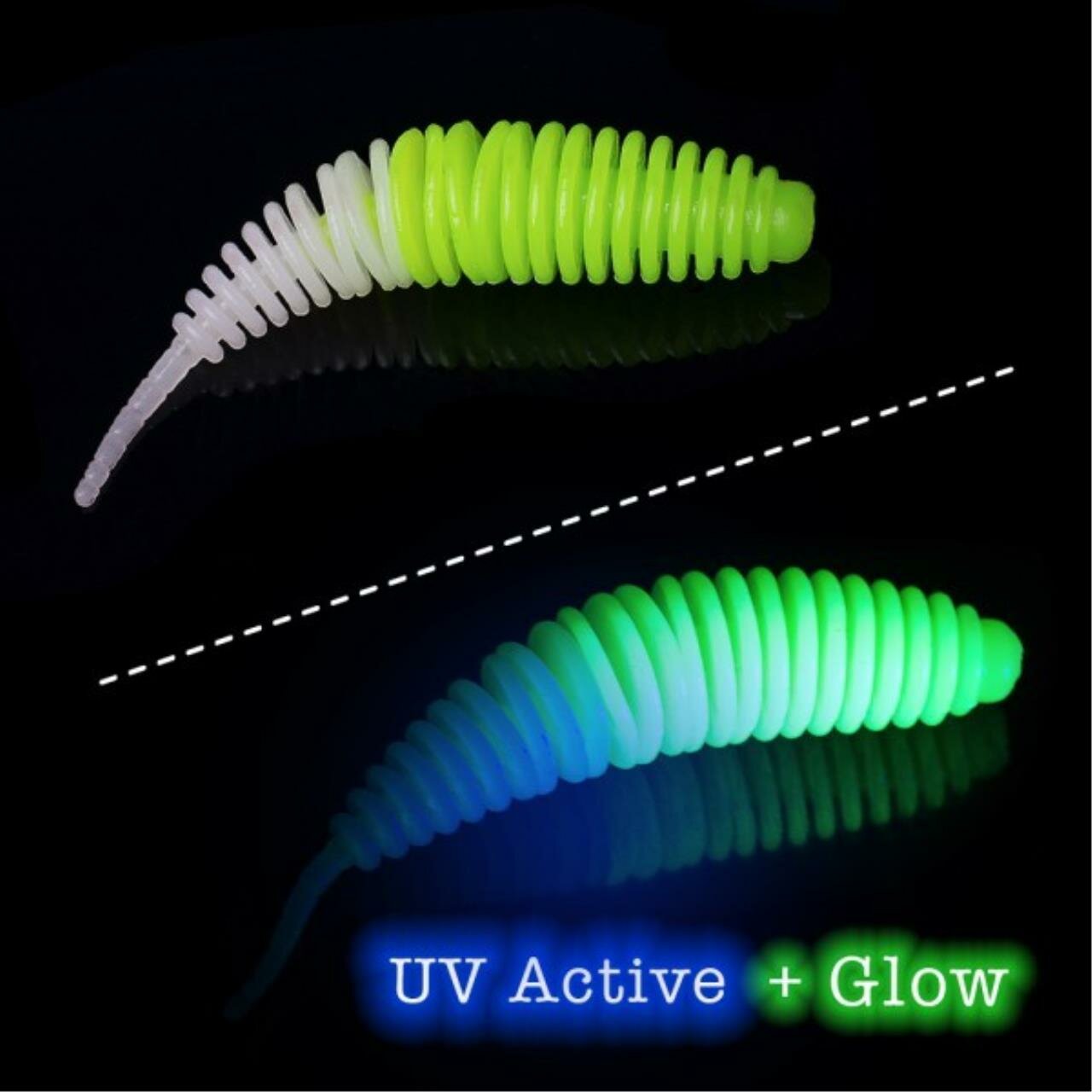 Мягкие приманки Jara Baits Trout Series MIRAX-50 Сыр # 512 UV (10шт), в банке