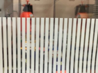 Декоративная пленка полоса Venetian Blind 05 (1.5х1м) (Полоса шириной 5 мм)