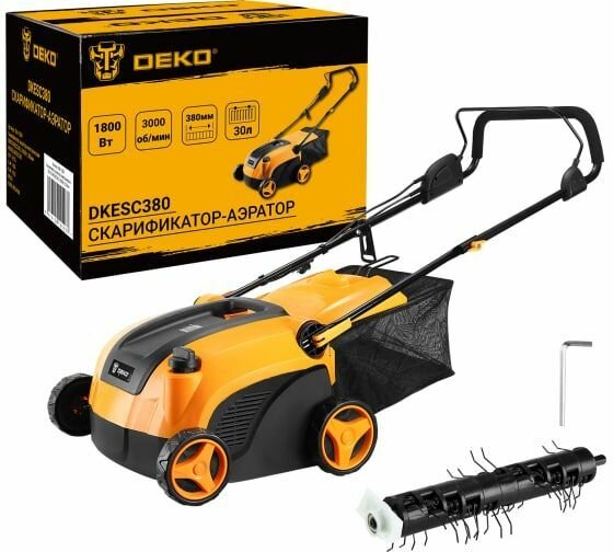 Скарификатор-аэратор электрический DEKO DKESC380