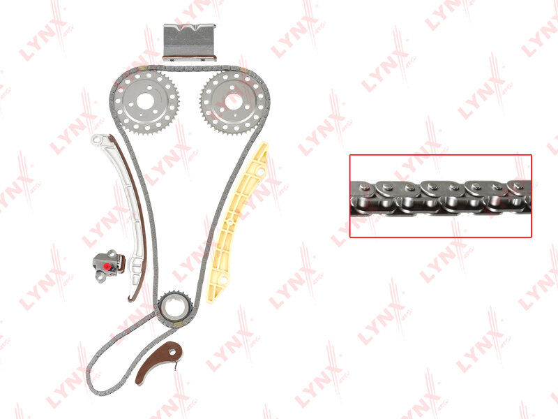 TK-0077 Комплект цепи ГРМ CHEVROLET Epica/Evanda 2.0-2.5 05>
