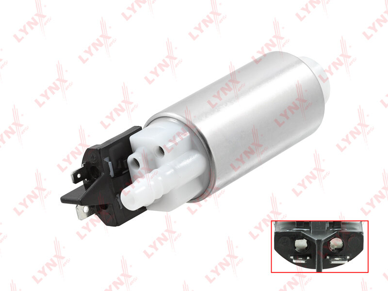 Топливный насос LYNXauto CF-3005. Для: CITROEN Ситроен Berlingo(Берлинго)(MF) 1.1-1.6 96>, PEUGEOT Пежо 206 1.1-2.0 98> / 406 1.8-3.0 95> / Partner 1.
