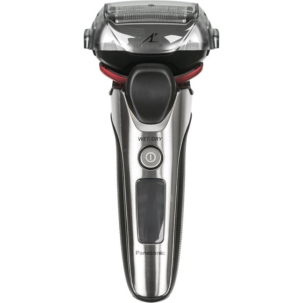 Электробритва Panasonic ES-LT4N-S820, сухое/влажное бритьё, Li-Ion, быстрая зарядка, черный/серебристый