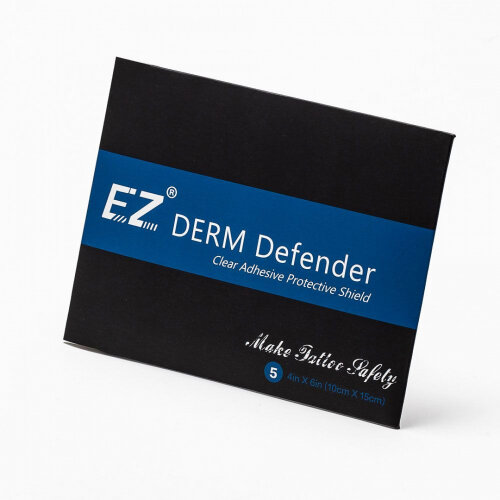 Пленка для ухода за тату EZ Tattoo EZ Premium Derm Defender 20х15 см (5 шт.)