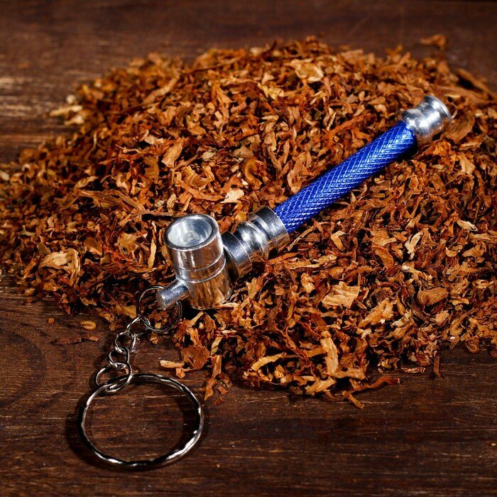 Сувенир-брелок сувенирная в подарок, синяя, l-7.5 см, с кольцом