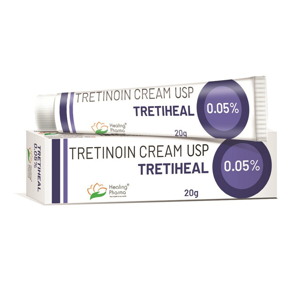 Крем третиноин 0,05% Tretinoin Cream USP 0.05%, Healing Pharma, 20 г ...