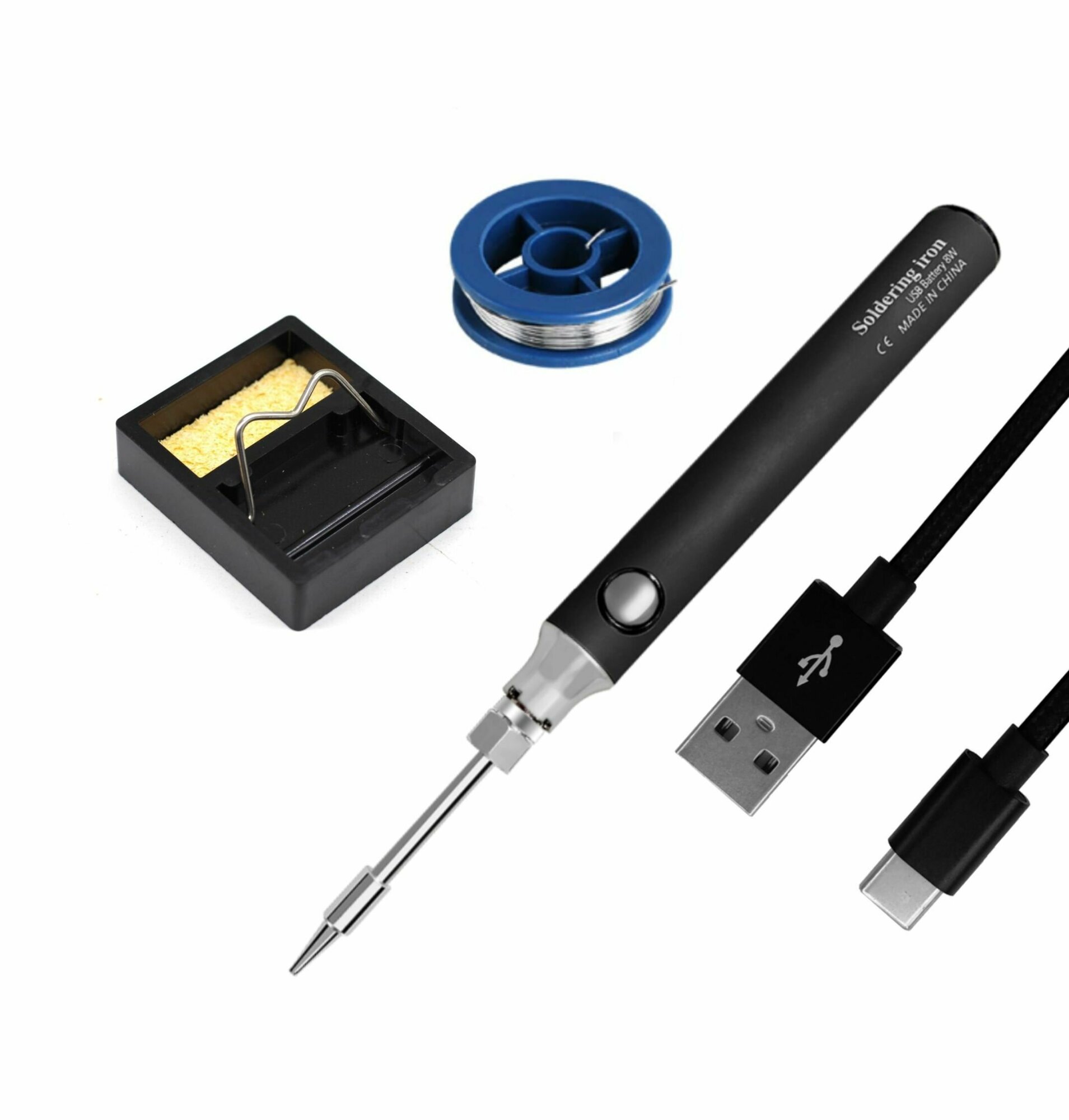 Беспроводной мини USB паяльник 8W с регулировкой температуры (Н)