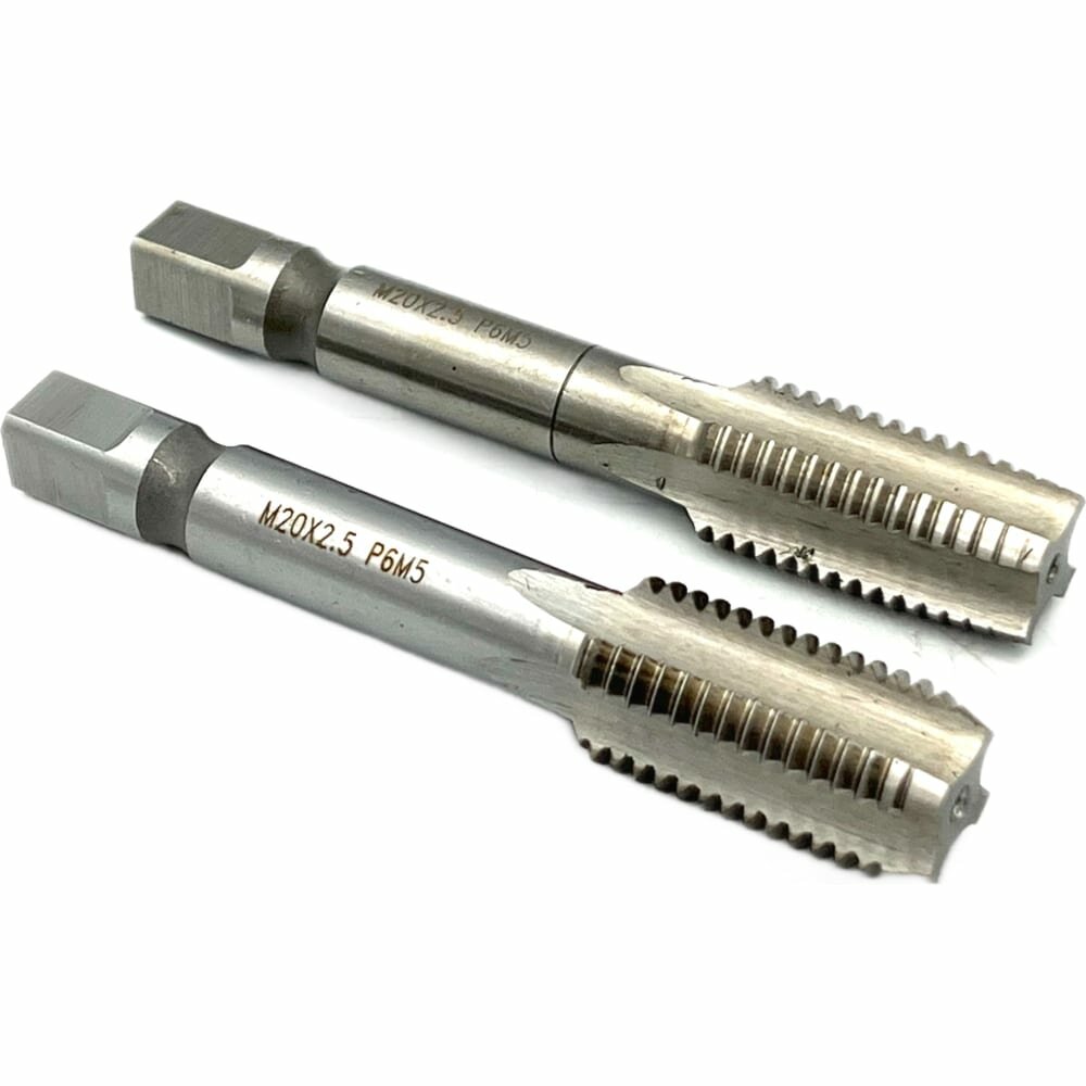 Метчик TORNERI М20х2.5 комплект из 2-х штук Р6М5 028390