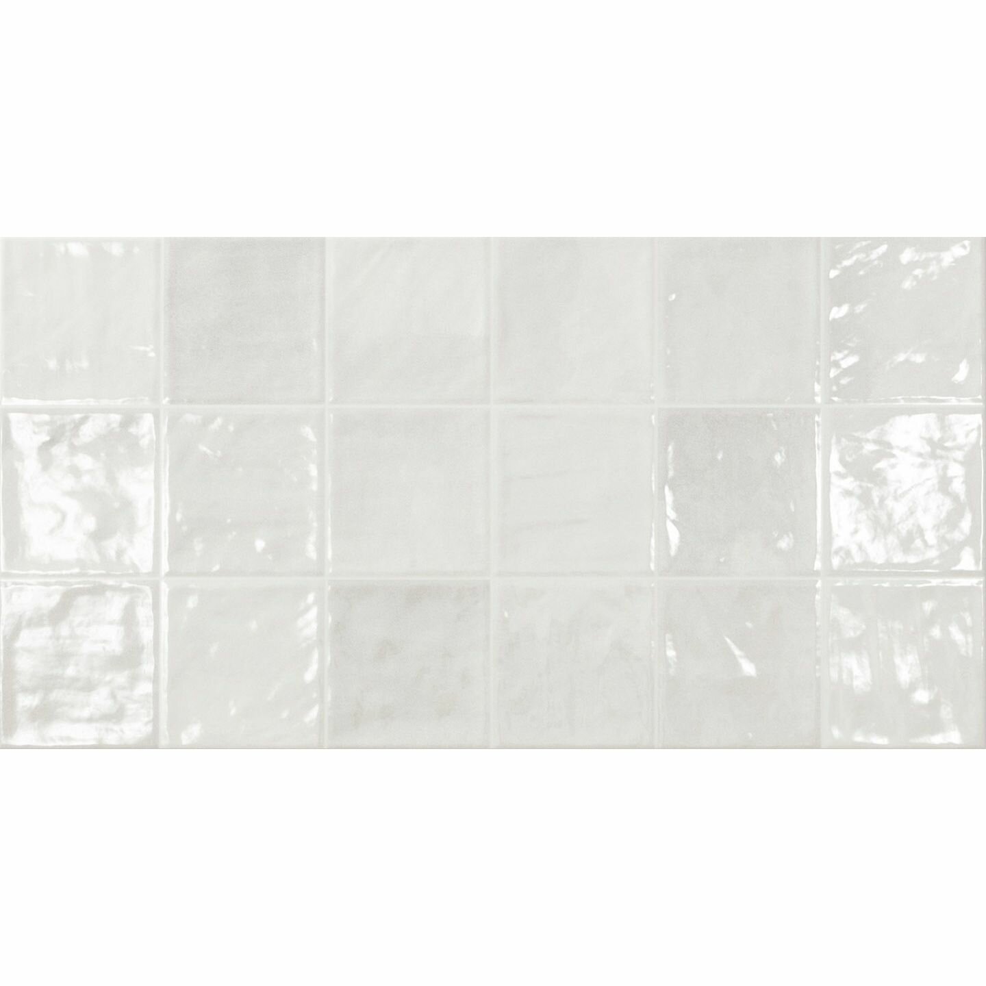 Настенная плитка Ecoceramic Cool White глянцевая 31,6x60 см белая прямоугольная в ванную и кухню