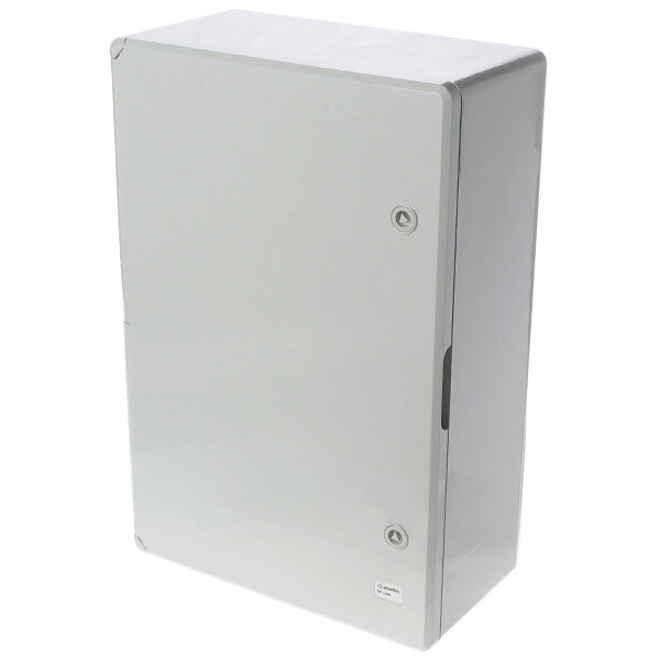 Шкаф навесной на 60 модулей АБС-пластик непрозрачная дверца IP65 Plastim PP3108