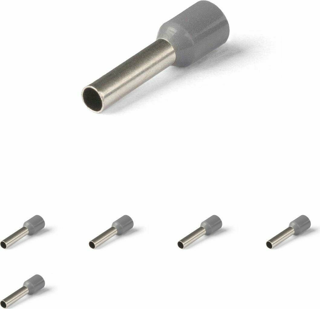 Наконечник-гильза КВТ НШВИ 4 мм2 медный луженый (100 шт.) (комплект из 5 уп)