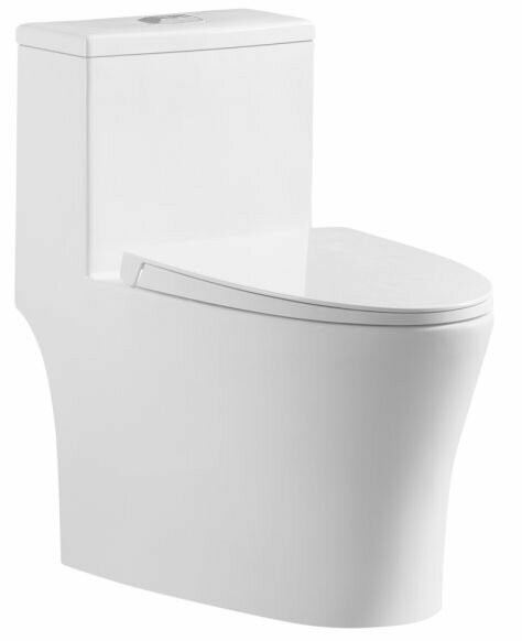 Унитаз-моноблок безободковый EVA GOLD SM9609