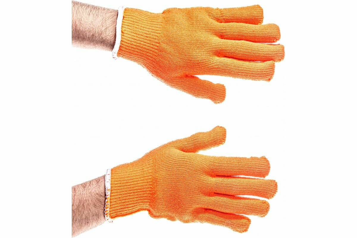 Gigant утепленные акриловые перчатки с начесом 10 класс, 10 пар GHG-03-1 для работы