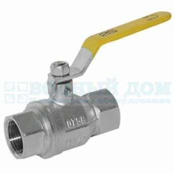 Кран шаровой для газа 1/2" в/в рычаг