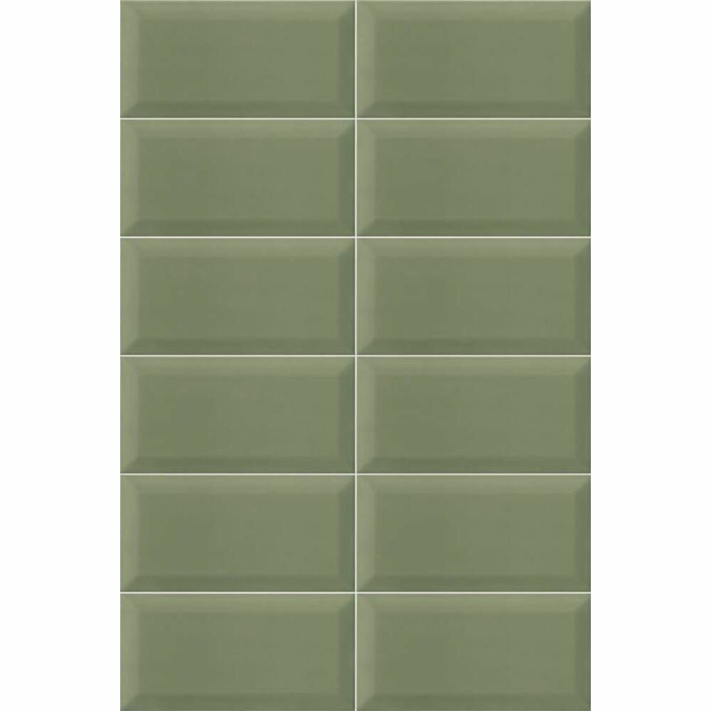Настенная плитка Mainzu (Маинзу) Plus Bissel Green Olive 10х20 см (1 м2)