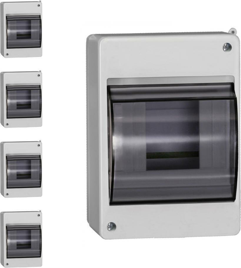 Щит распределительный IEK КМПн, навесной, IP30, 4 модуля, (комплект из 4 шт)