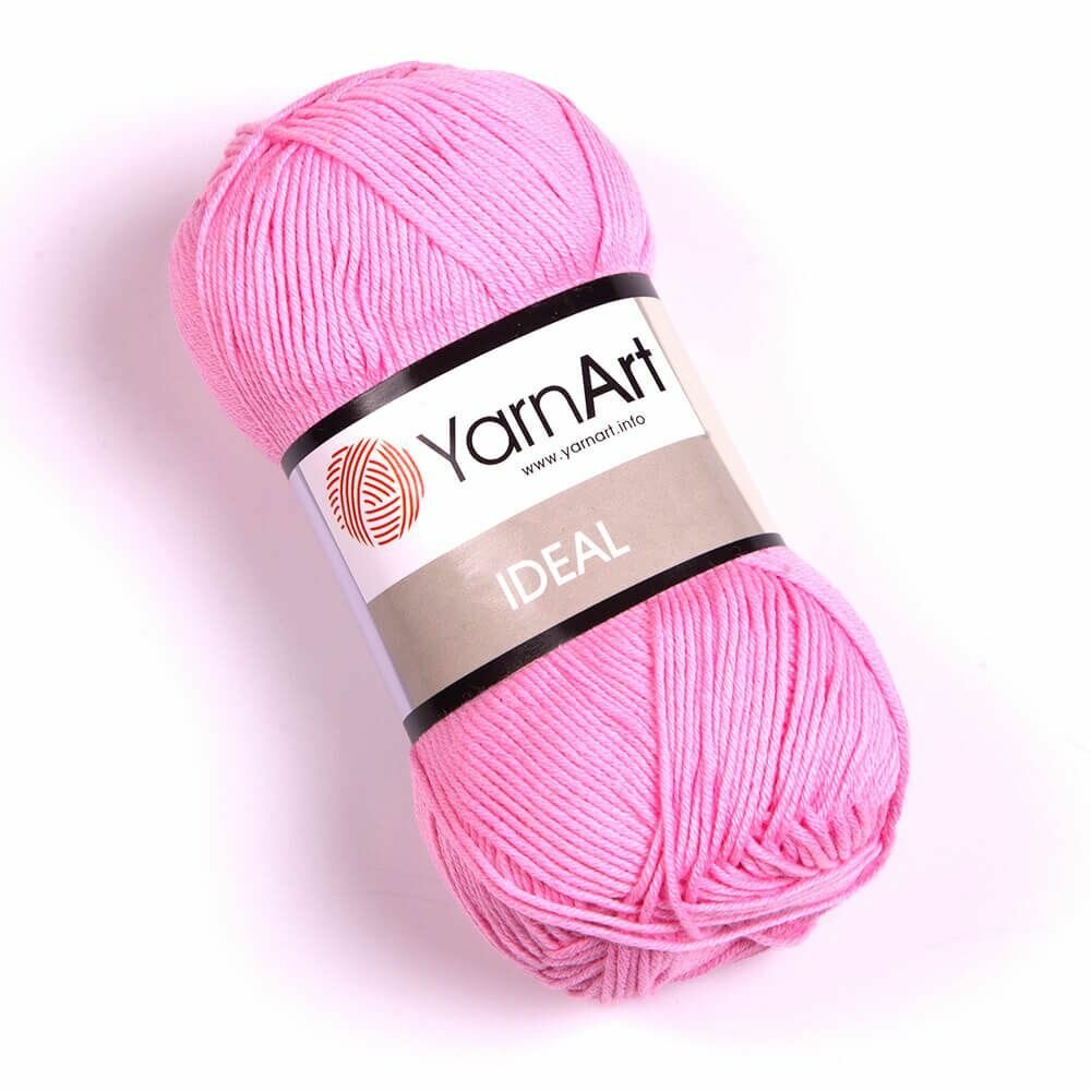 Пряжа Ideal (YarnArt), розовый - 230, 100% хлопок, 5 мотков, 50 г, 170 м.