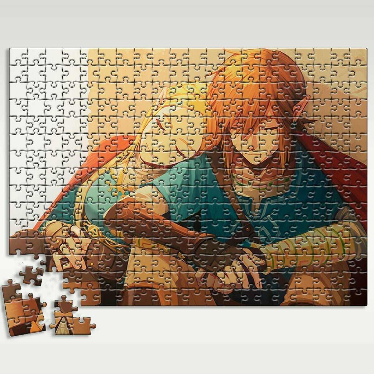 Пазл картонный А3: модель Игра The Legend of Zelda - 5943