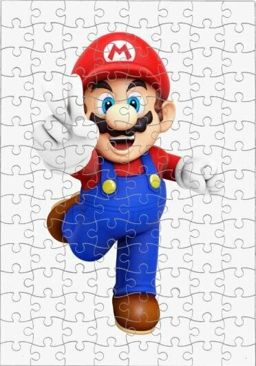 Пазл Марио/ Mario №10, А4
