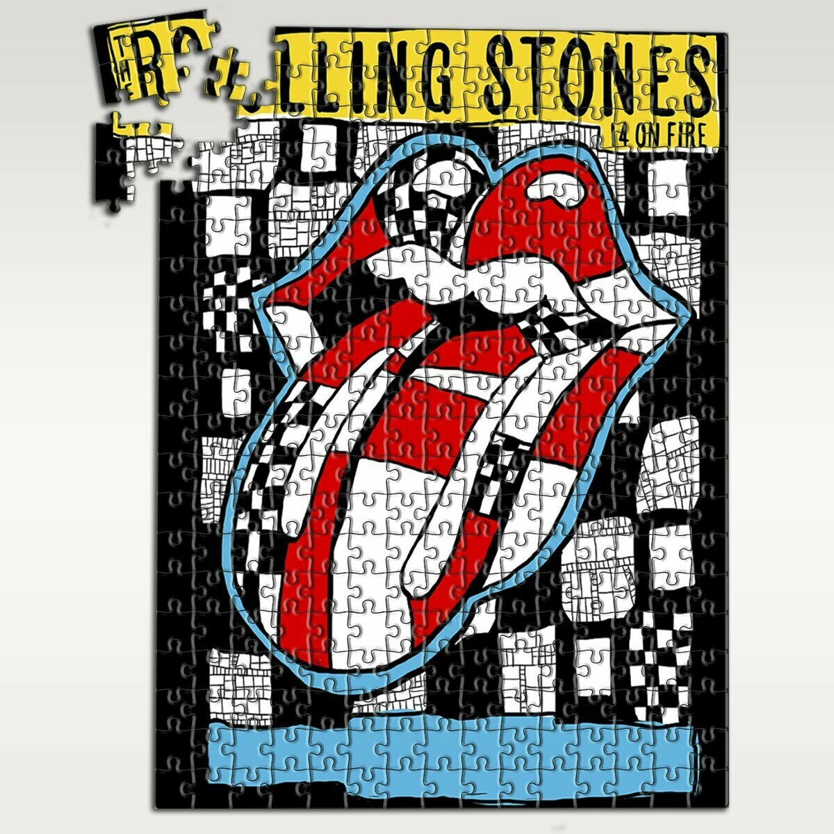 Пазл картонный А3: модель rolling stones - 3 П