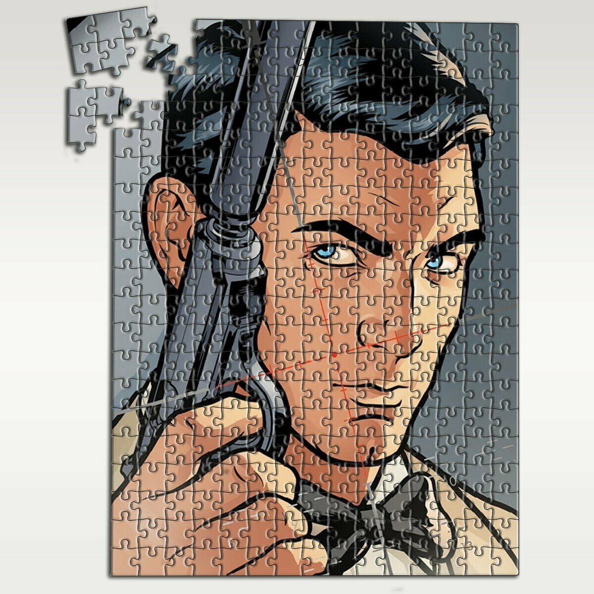 Пазл картонный А3: модель Арчер - 1134 П