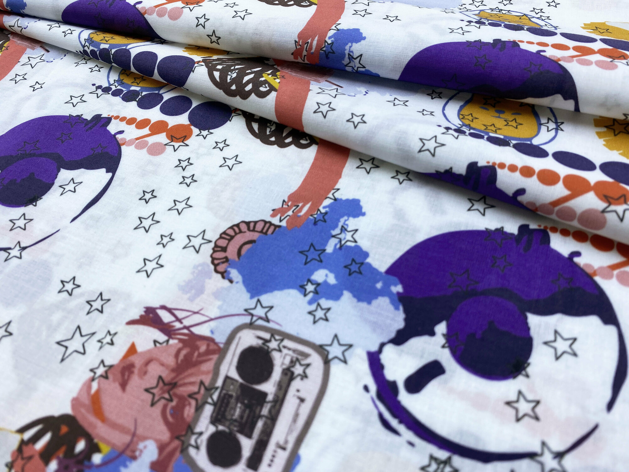 Ткань Батист 13498