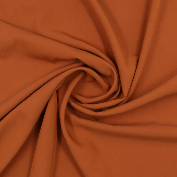 Плательная ткань терракотовая
