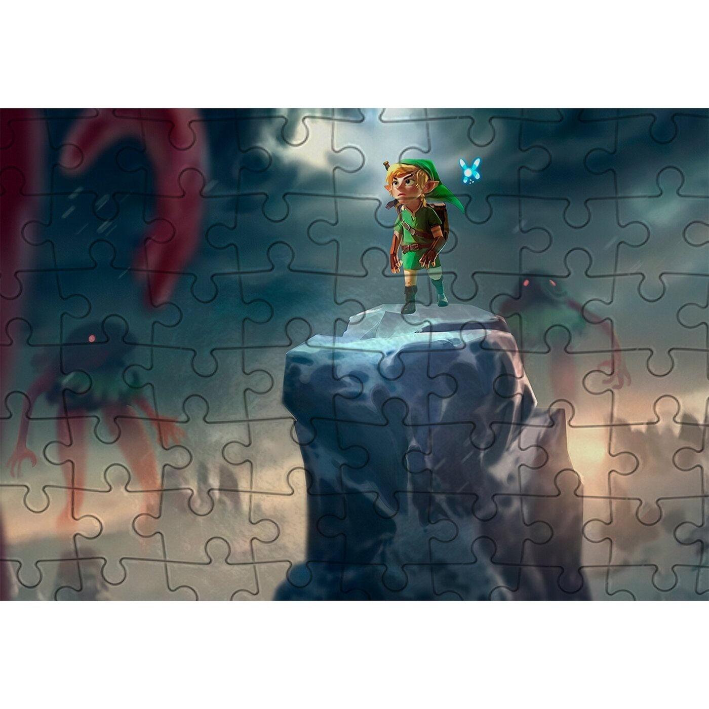 Пазл картонный А3: модель Zelda-4